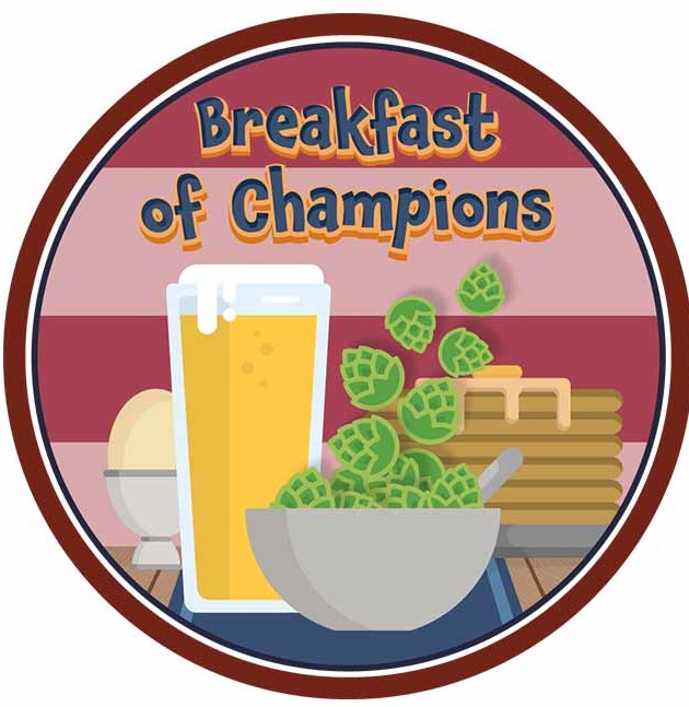 Breakfast of Champions – Untappd Badges